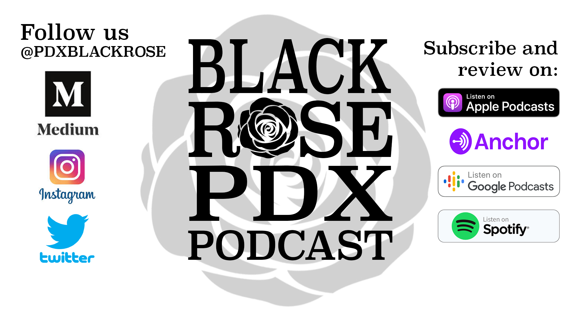 PDX Black Rose - Rosalie Lee - Constant Hustle