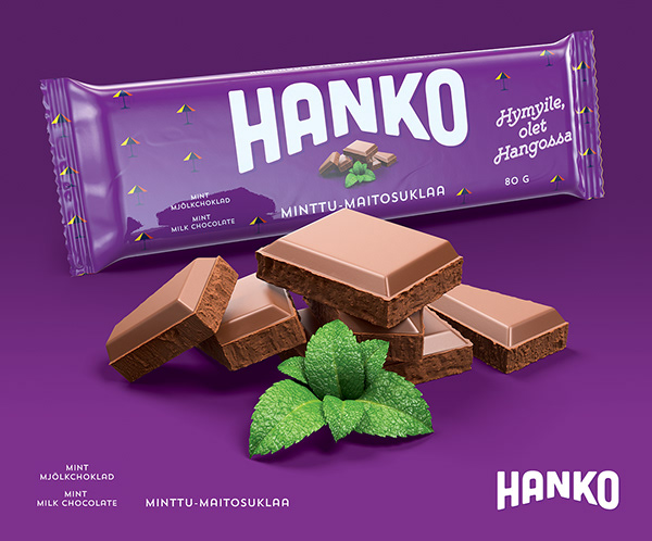 Andre Caputo - 3D of Hanko Chocolate and Packaging • Finland