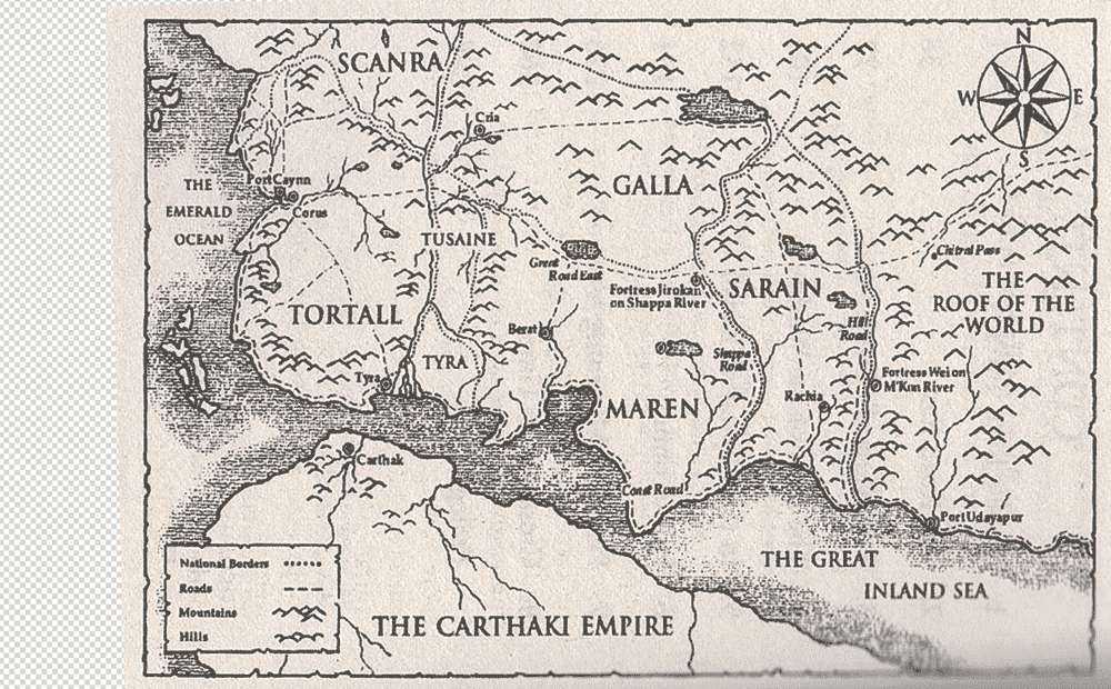 Avia Lewis, graphic designer for film - Passion Project: Tortall Map