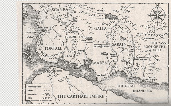 Avia Lewis, graphic designer for film - Passion Project: Tortall Map