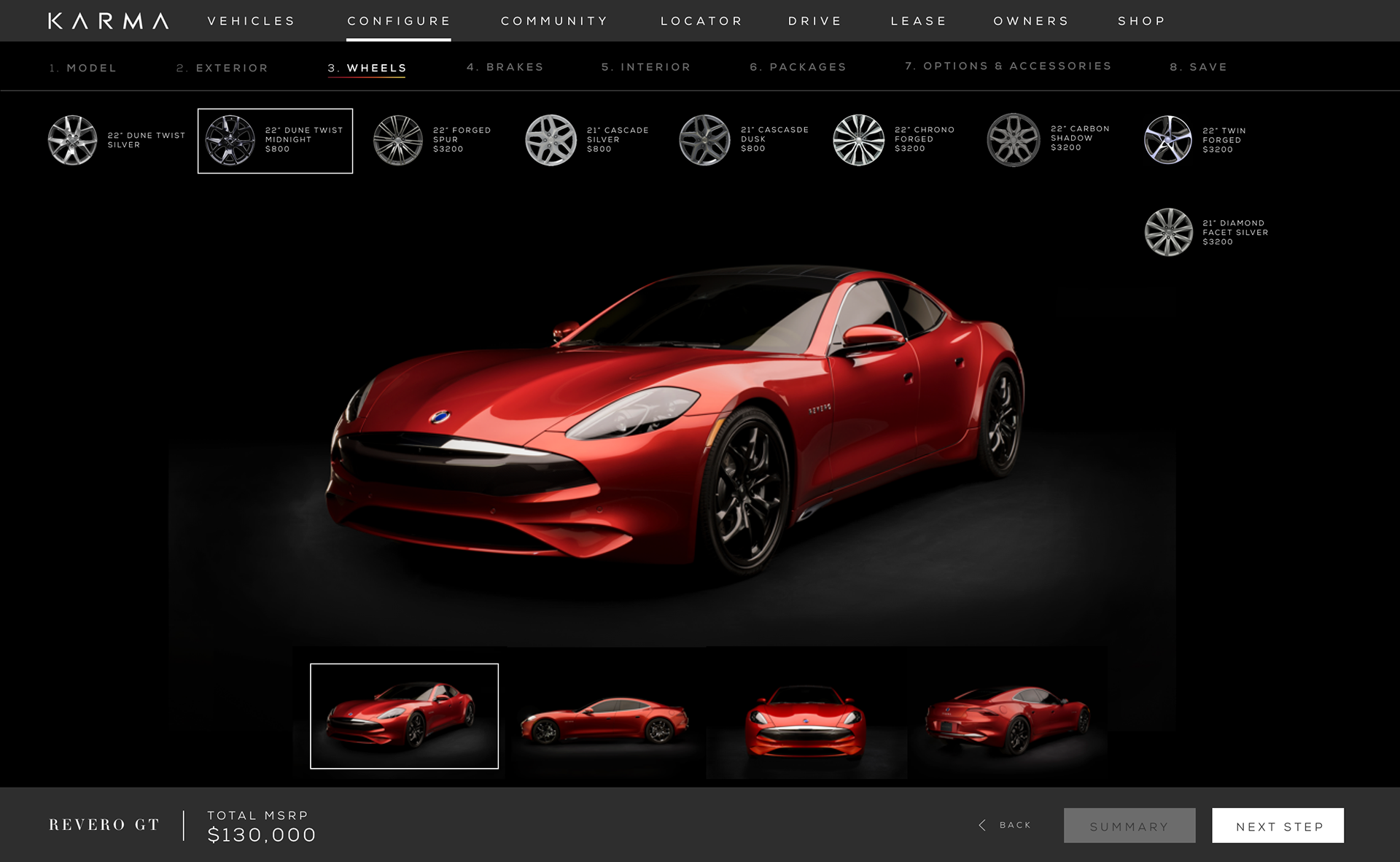 Joseph Tucker / Art Director & UX Designer - New Car Configurator UI/UX
