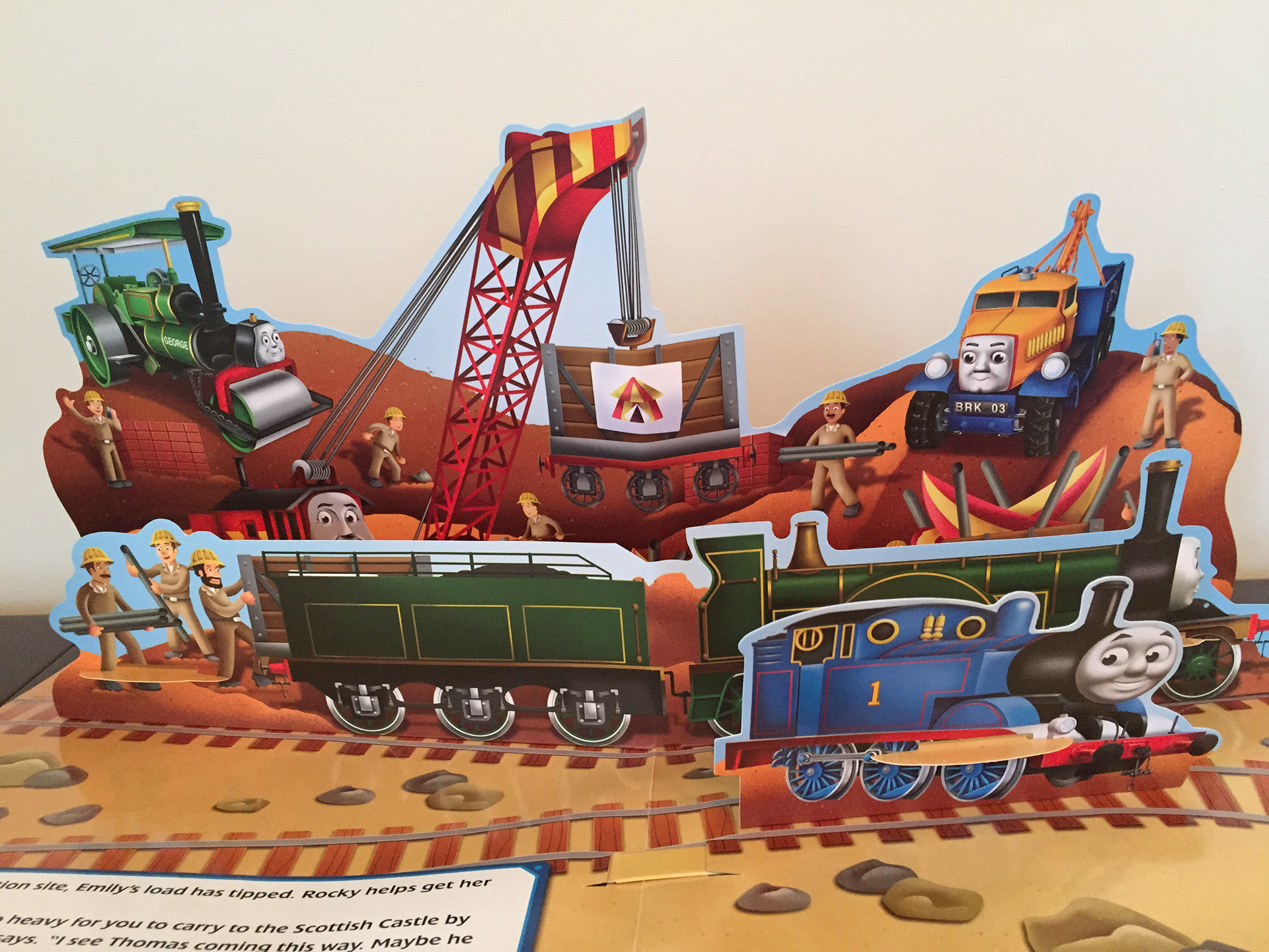 Maryn Arreguin - Pop-Up Sound Book Thomas the Train