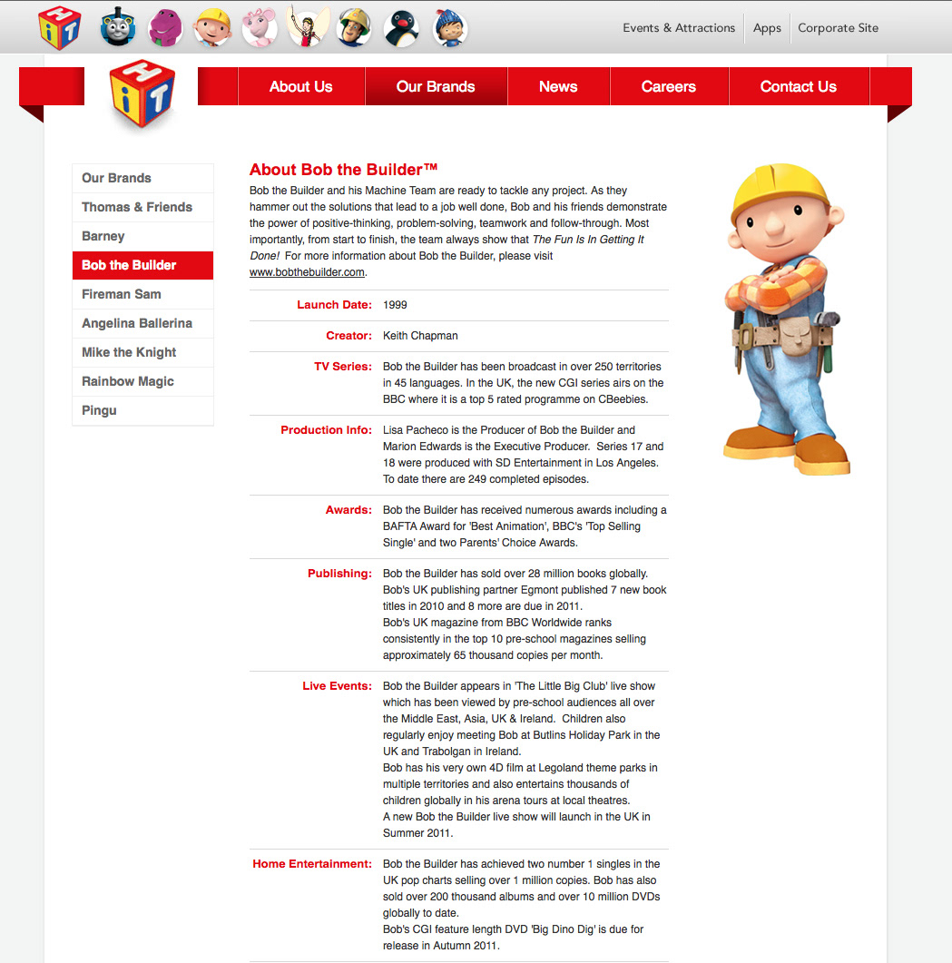 Brian Holden - Hit Entertainment