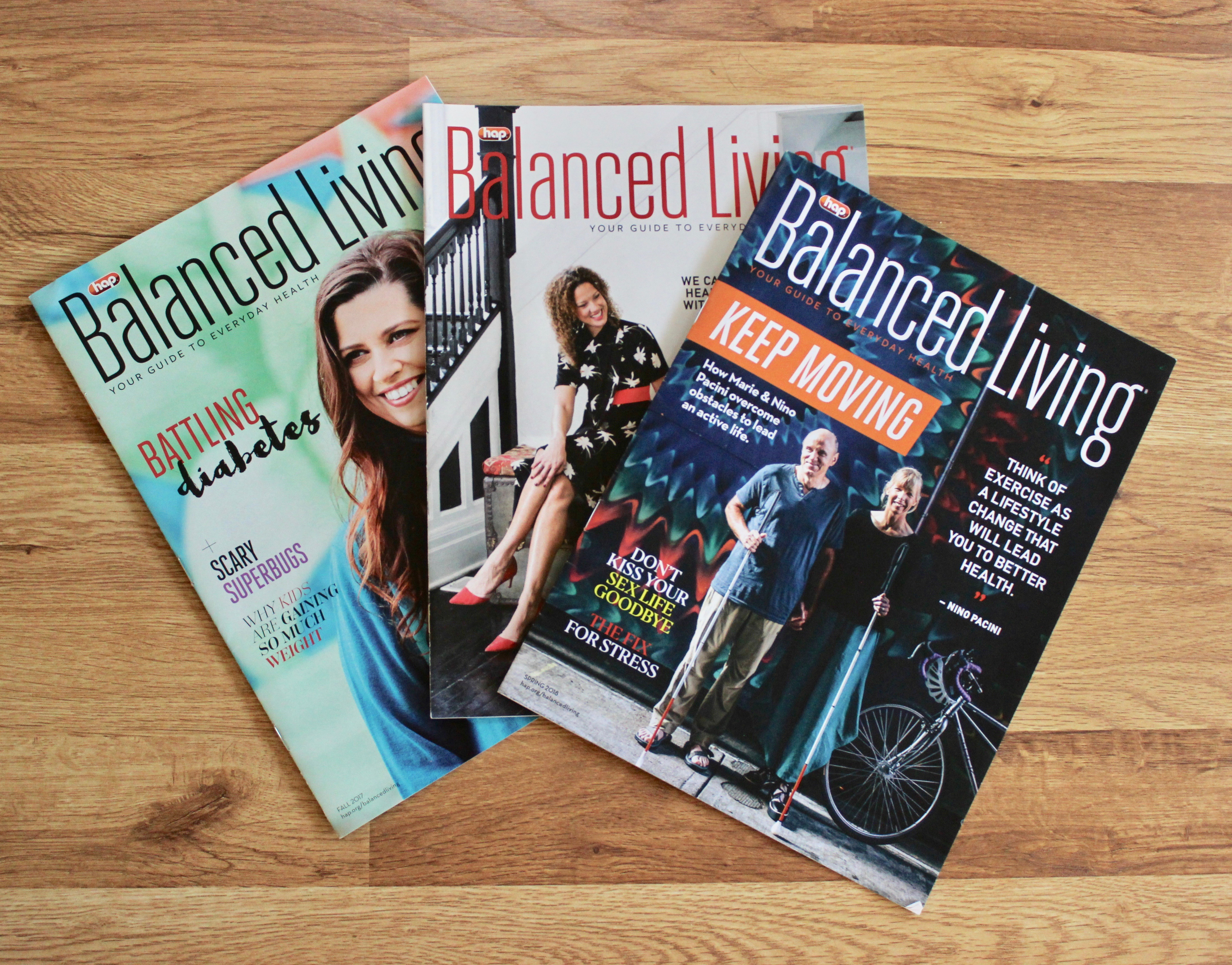 Katherine Groves - Balanced Living magazine and digital extensions