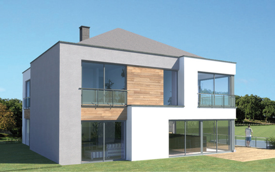 Banice Architectes - Single house // Contern