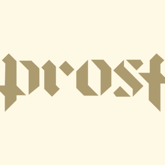 Nathan Brown - Prost Brewing Motion Logo
