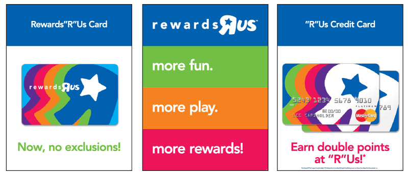 House 22, LLC - Graphic Design + Branding - Toys"R"Us Credit + Rewards Card