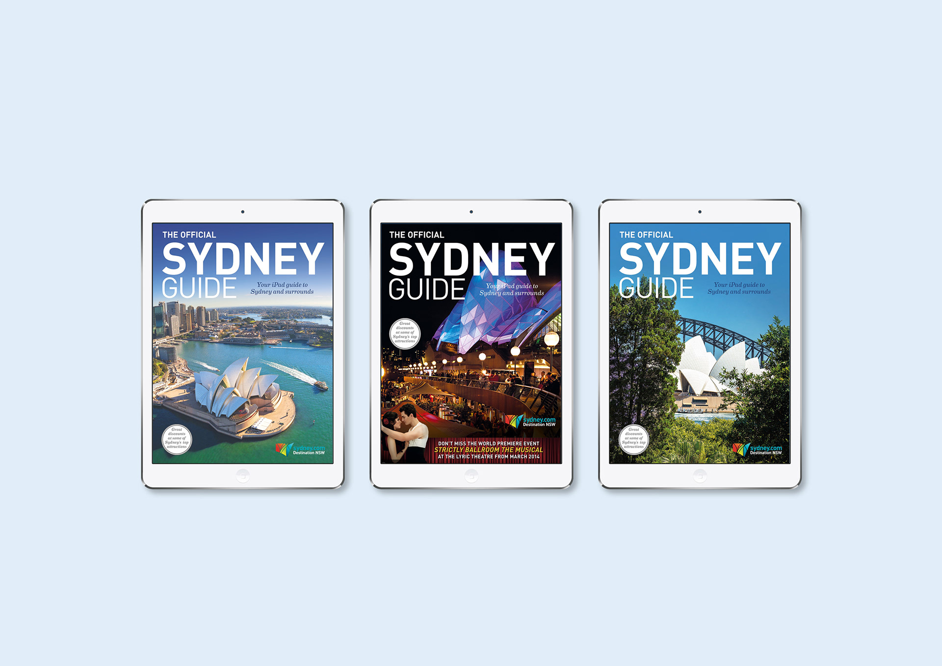 Justin Thomas Design - Sydney Guide App
