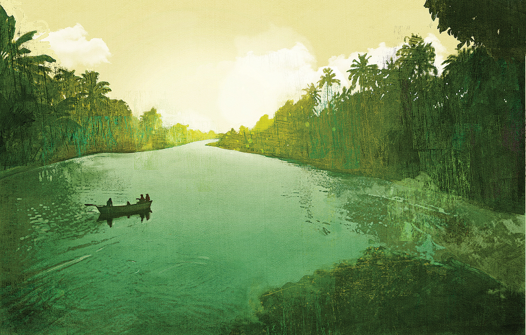 illustrator Sangin kim - Jane Goodall story