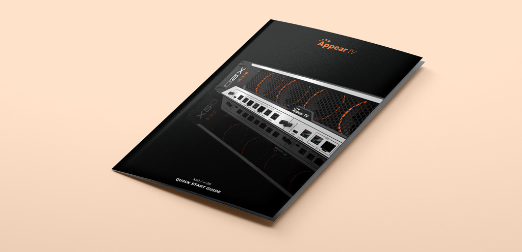 Lili Ortiz Design - Quick Start Guide - X10 / X20 Appear TV