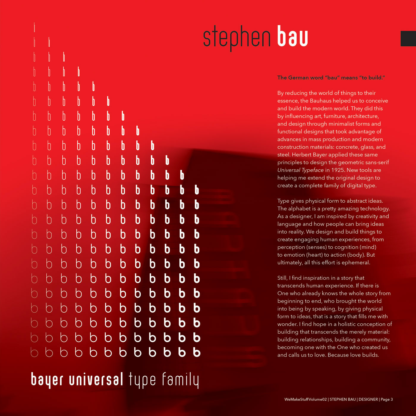 Stephen Bau - Bayer Universal