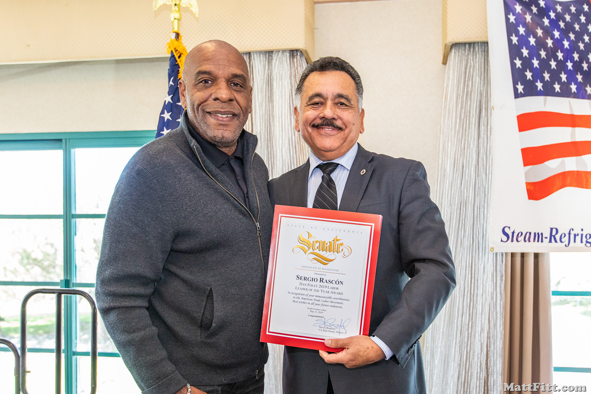Matt Fitt Photography - SOUTH COUNTY LABOR HONORS SERGIO RASCON (PART TWO)