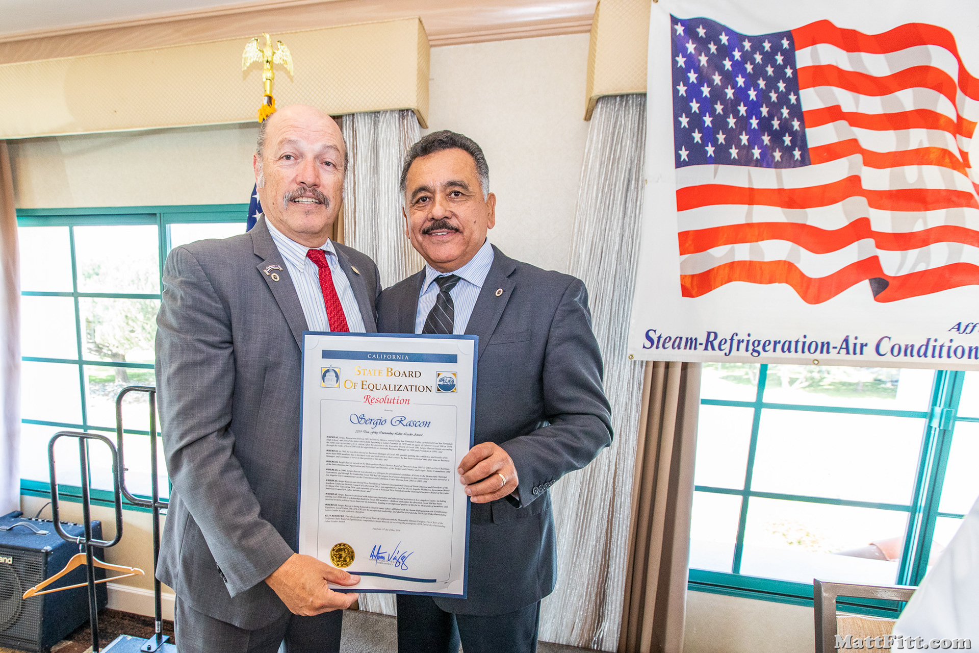 Matt Fitt Photography - SOUTH COUNTY LABOR HONORS SERGIO RASCON (PART TWO)