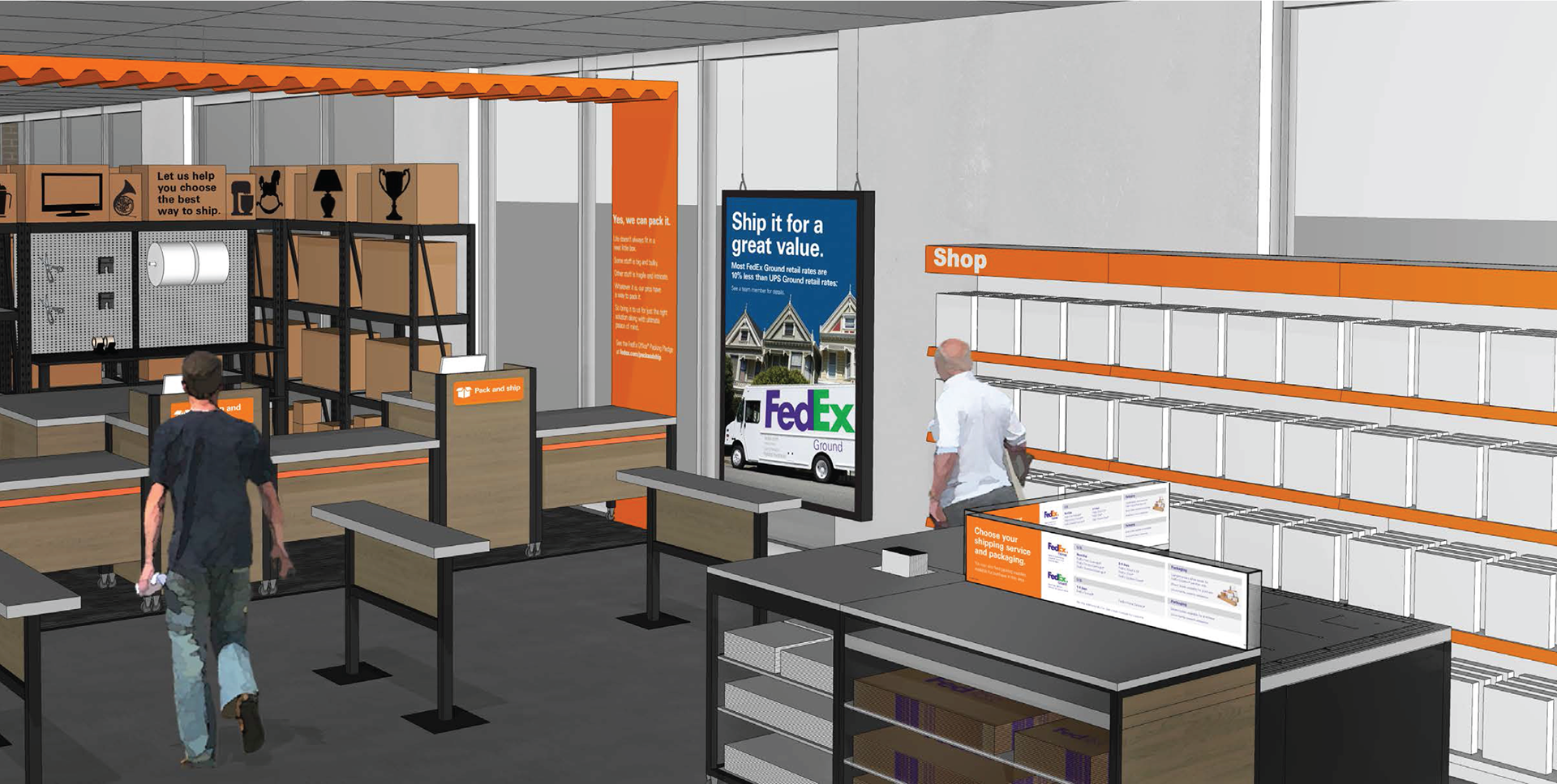 Ariel Martin :: Design Leader - FedEx Office — New Store Experience