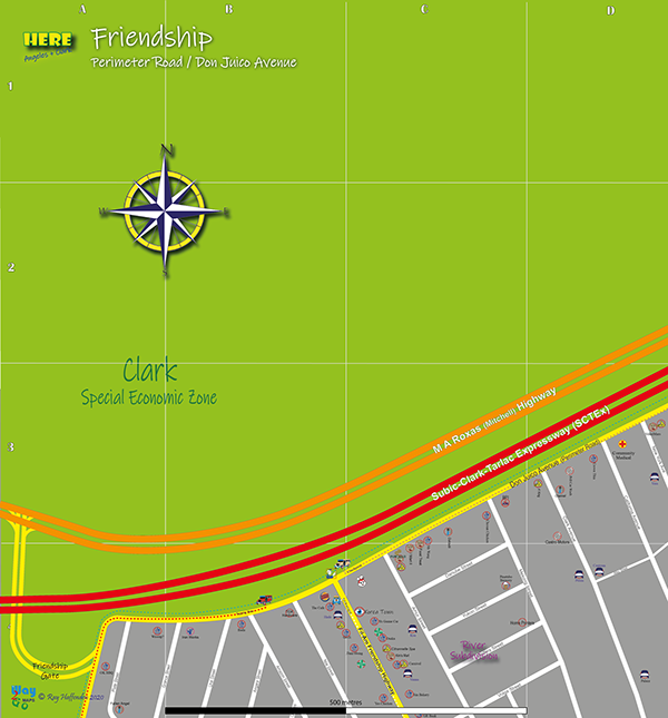 Angeles City Maps - Perimeter Road