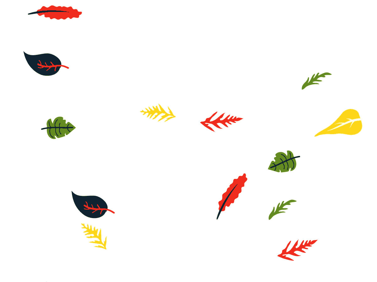 Super Fresh : Animation & Design - leaves