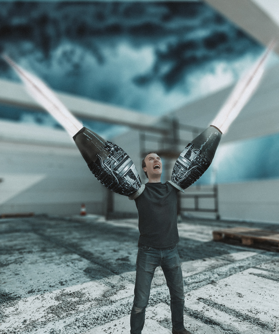 Art of Samuel Crowe - Jet Arms