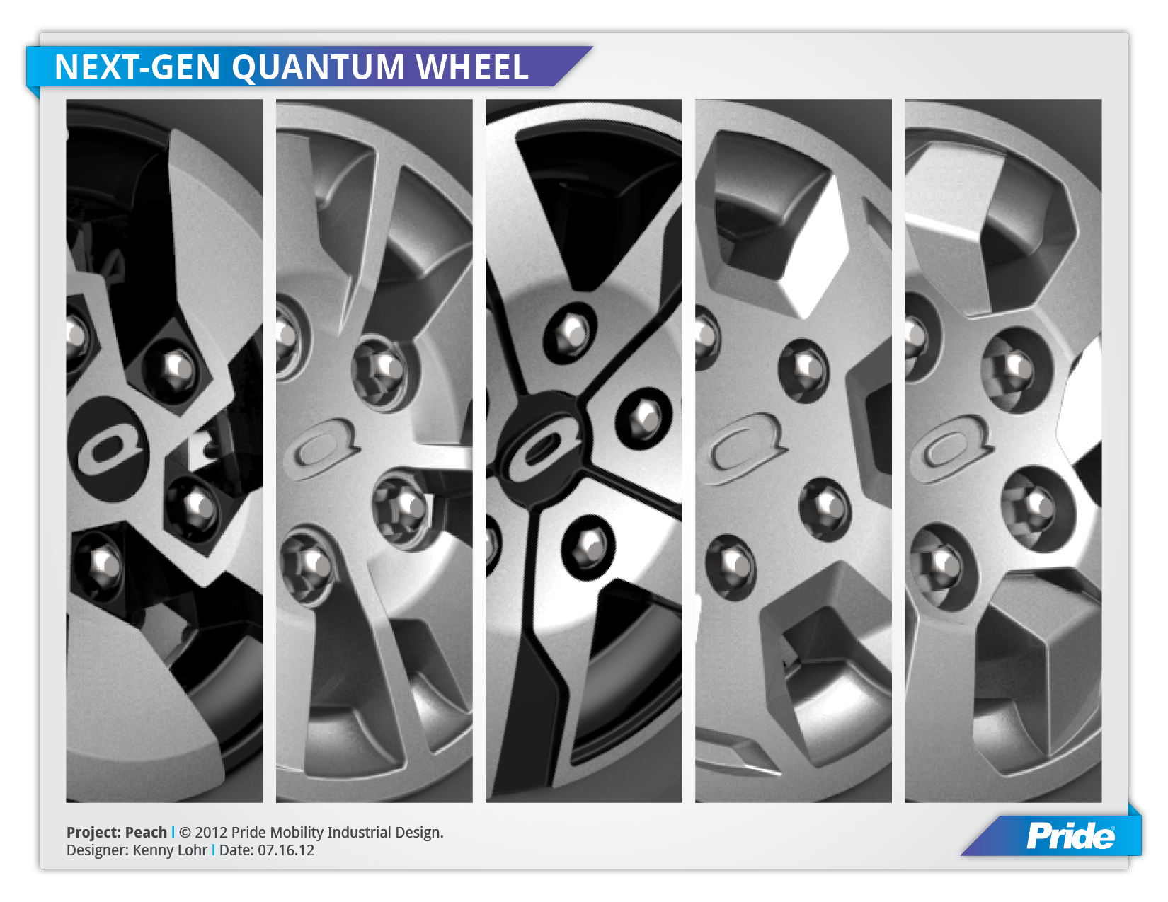 Kenny Lohr II | Portfolio - Next-Gen Quantum Wheel | Pride Mobility