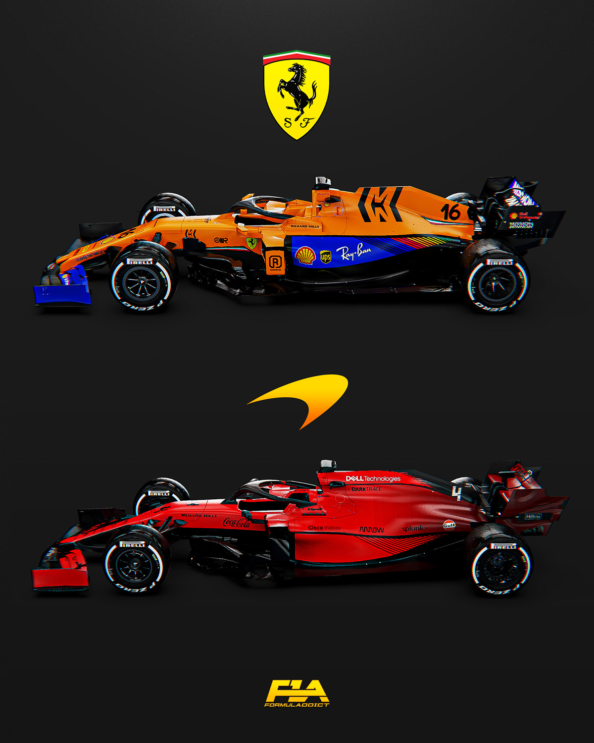 EFE AKCAY - FORMULA ADDICT Social Graphics