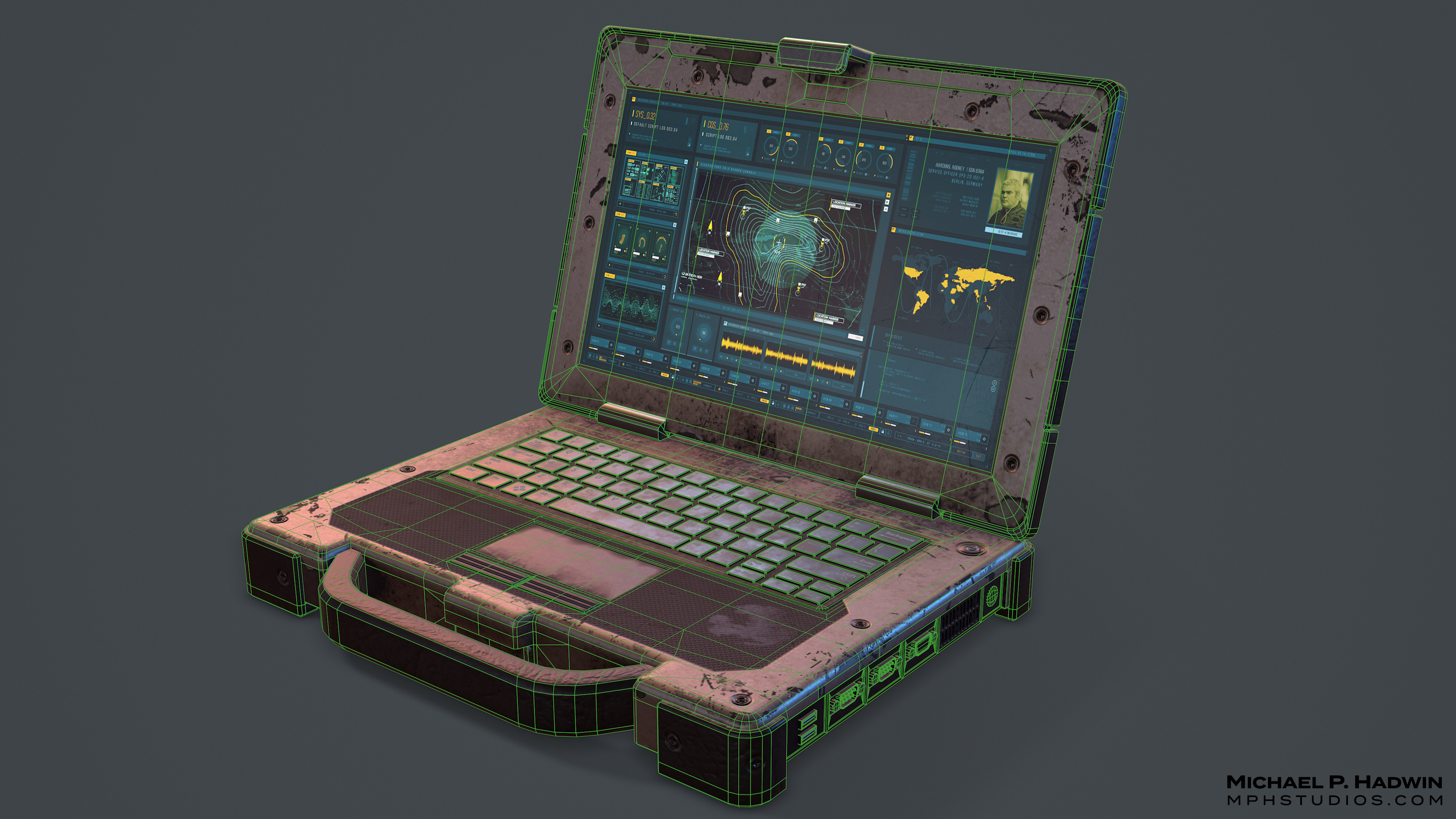 MPH Studios - Michael P. Hadwin - Tactical Laptop