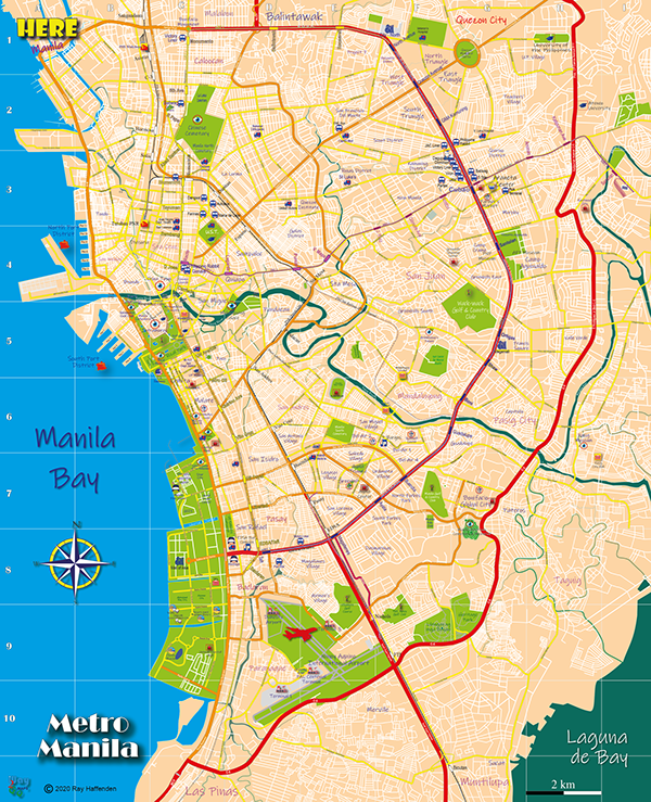 Subic Bay Maps - Getting Here