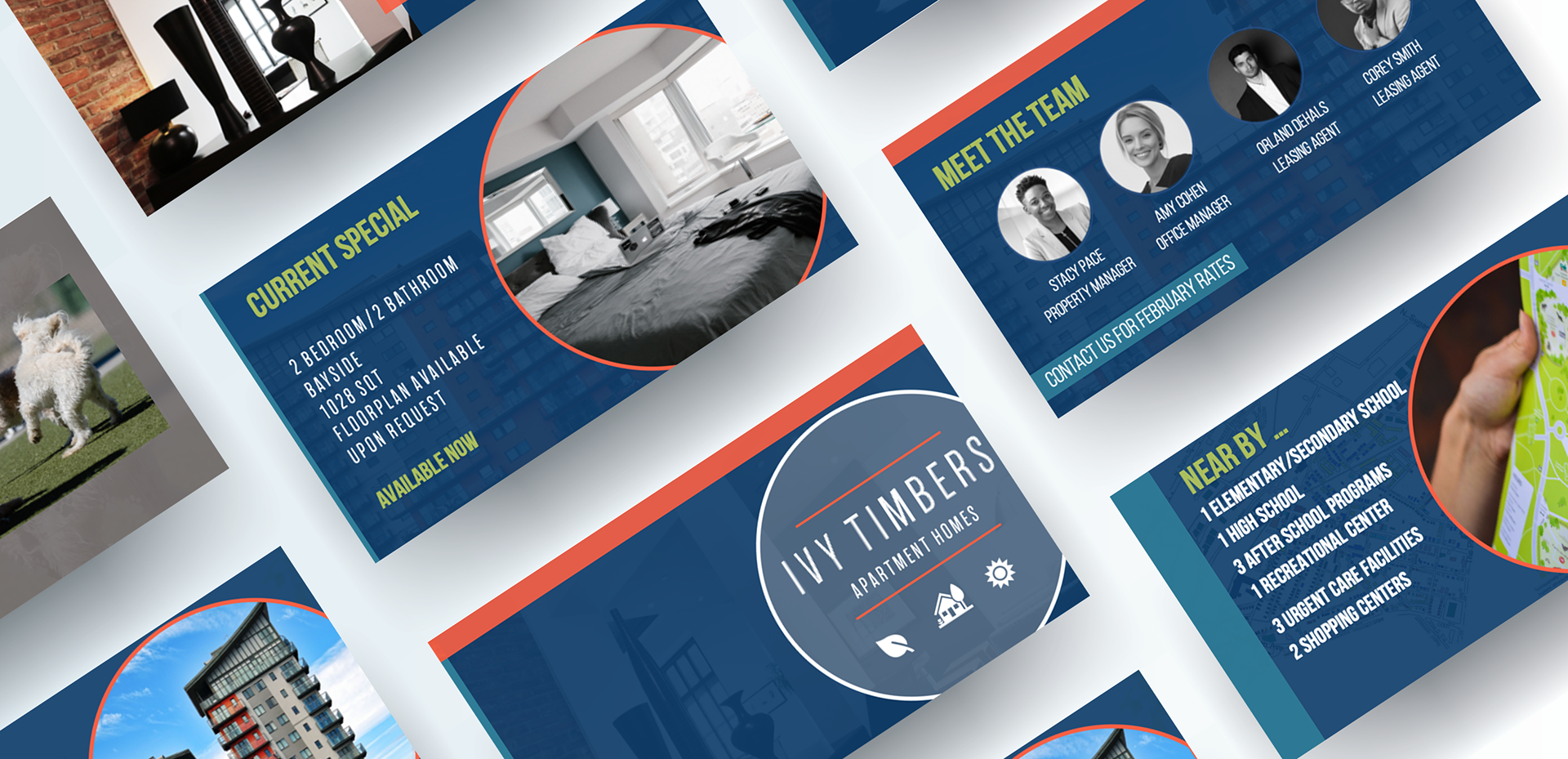 RevaHunter.site - Ivy Timbers Apartment Branding