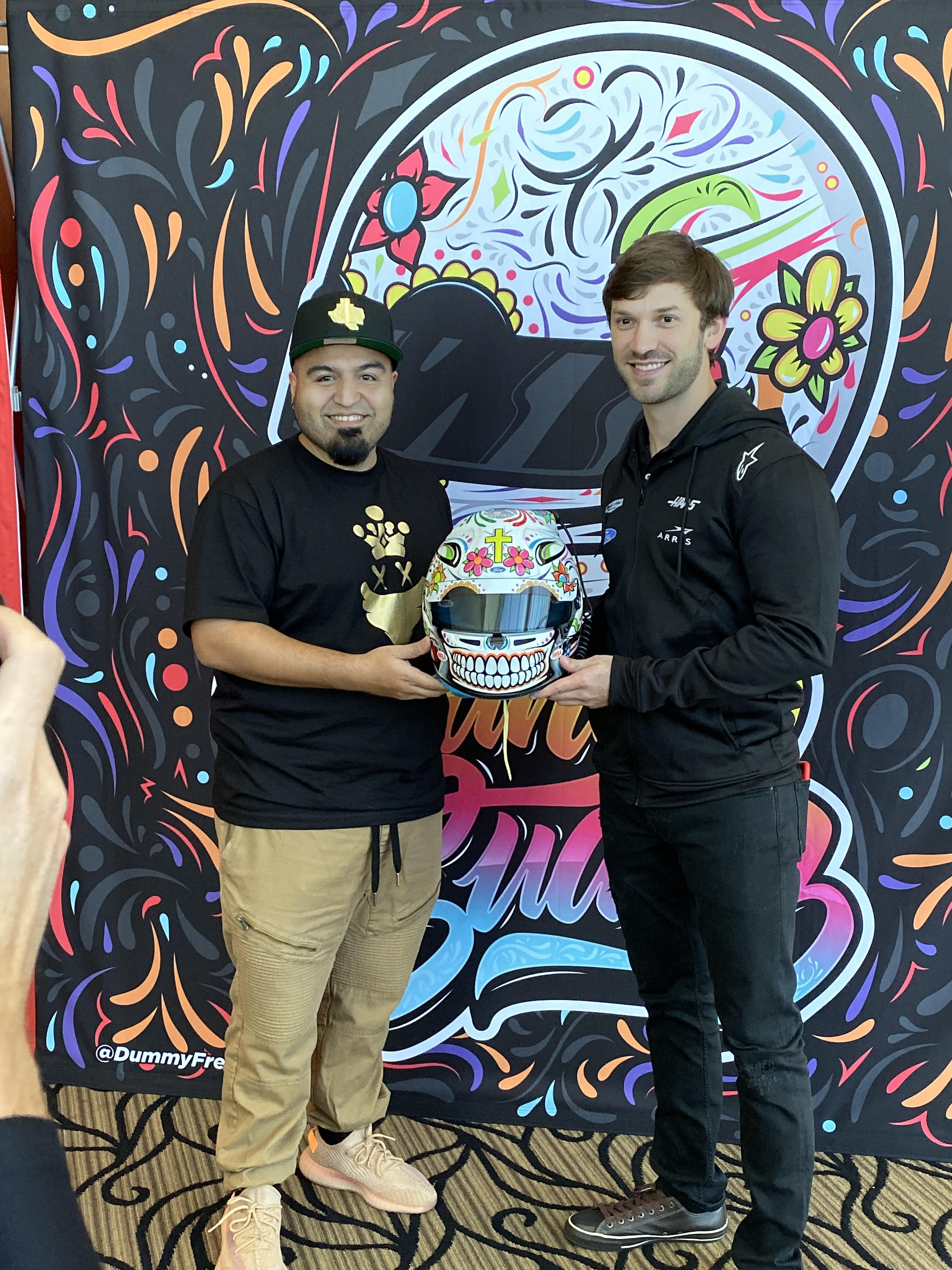 agustin chavez - Daniel Suarez Dia De Los Muertos Helmet