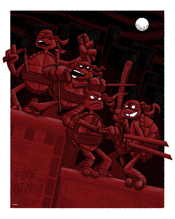 The Art of Ian Glaubinger - Teenage Mutant Ninja Turtles: Old School