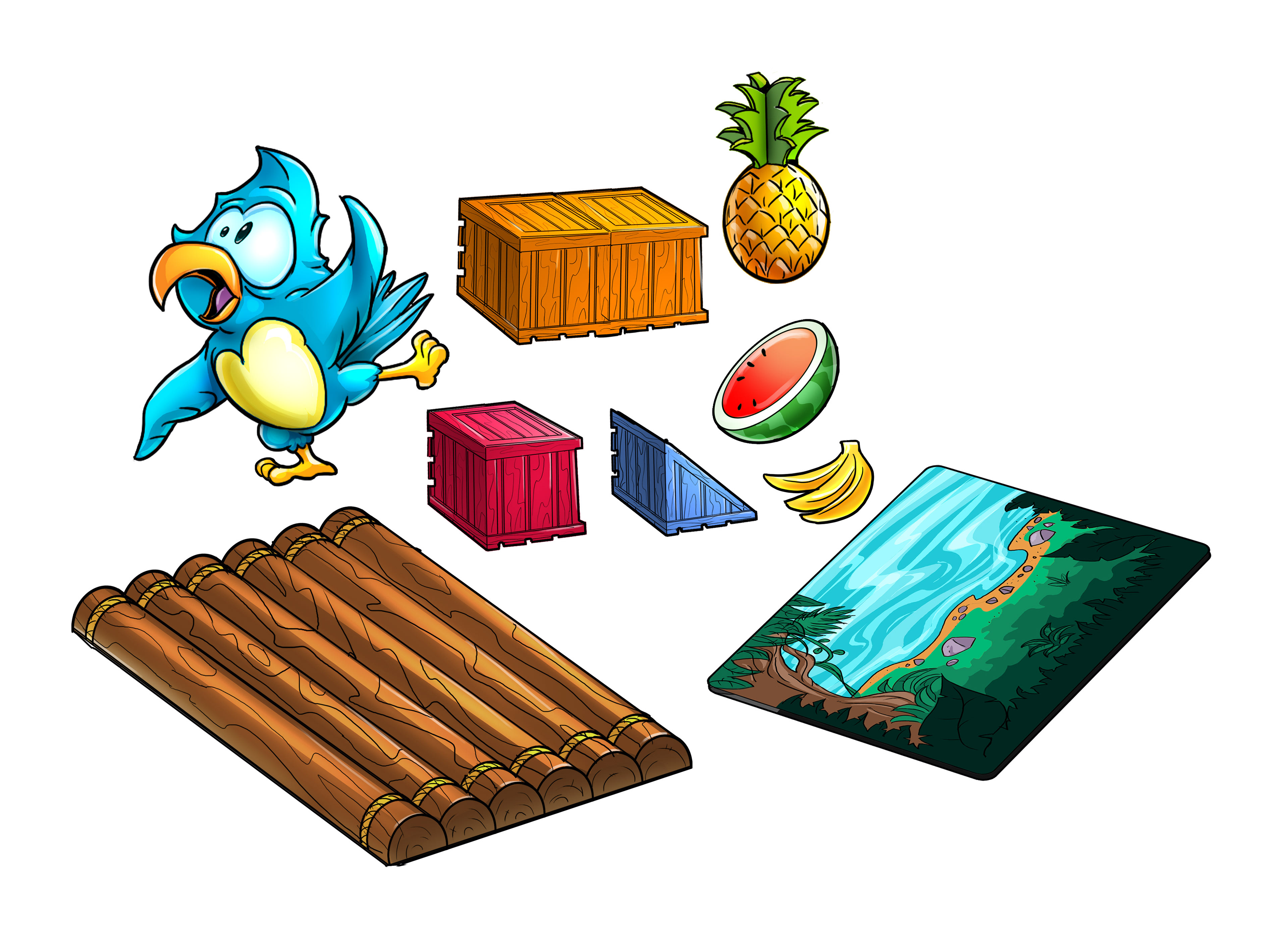 Joe Allard - Mattel Parrot Pile Up Game