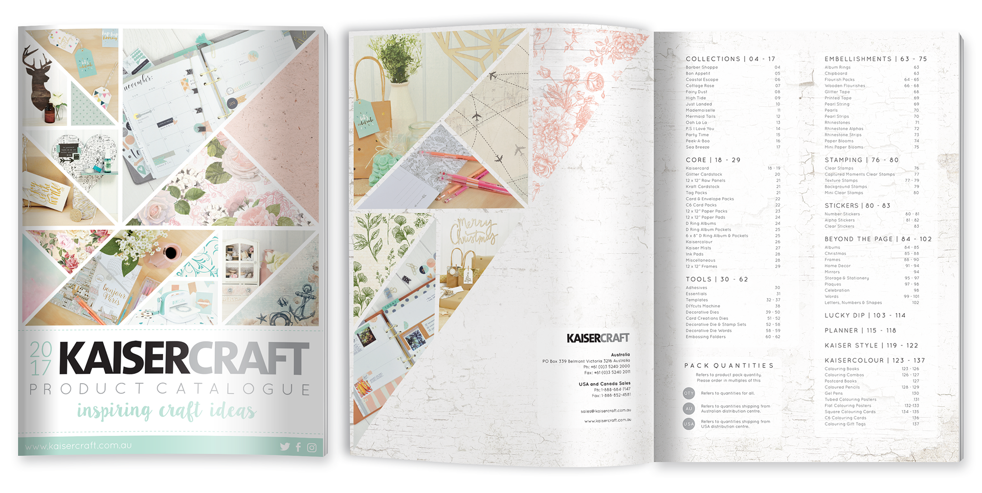 Ohh Design - Kaisercraft Catalogues
