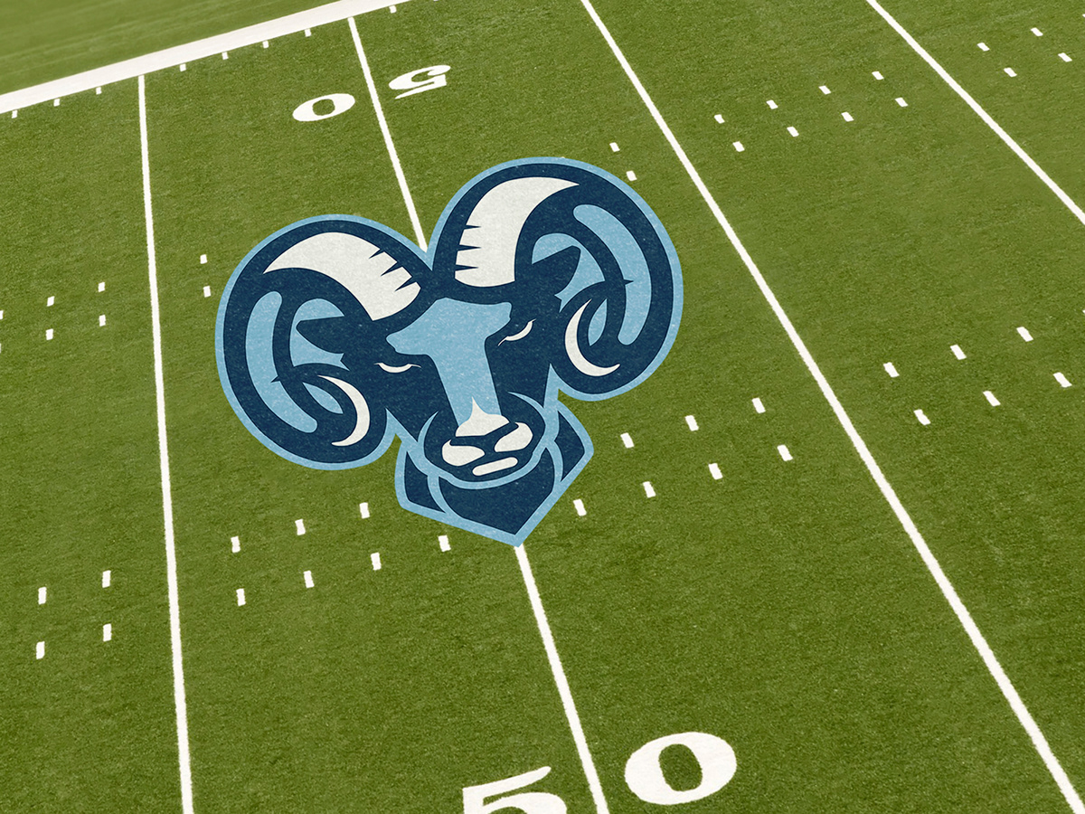 Team I.D. - Rhode Island Rams rebrand concept