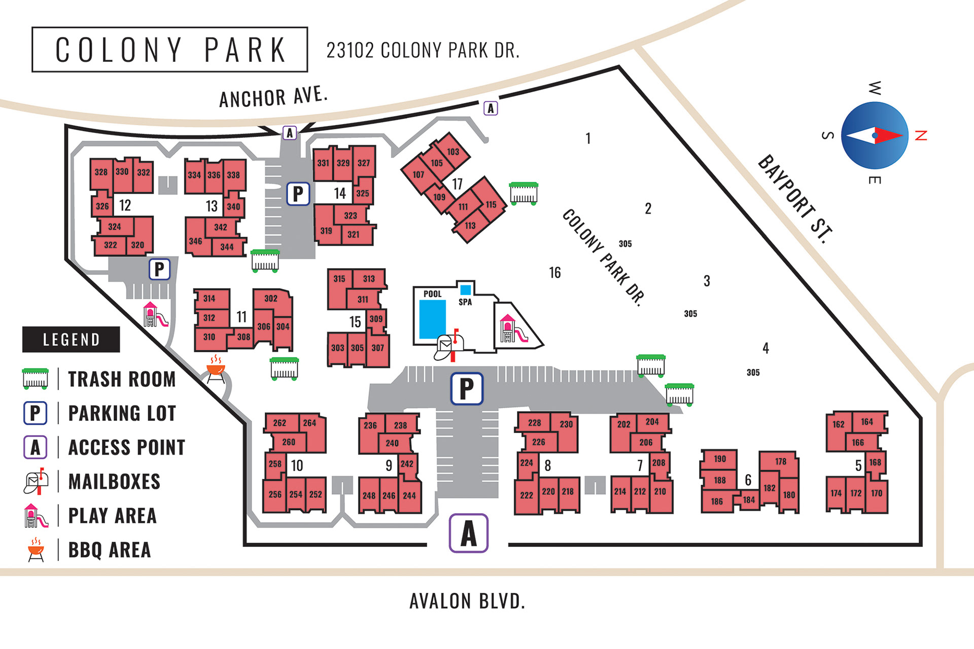 CM Creative - Horizons HOA Maps