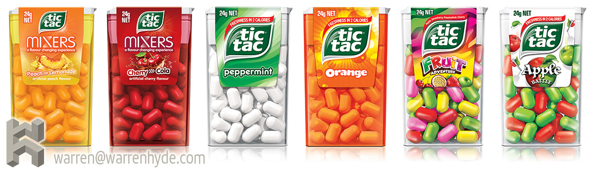 Warren Hyde - Tic Tac Packs