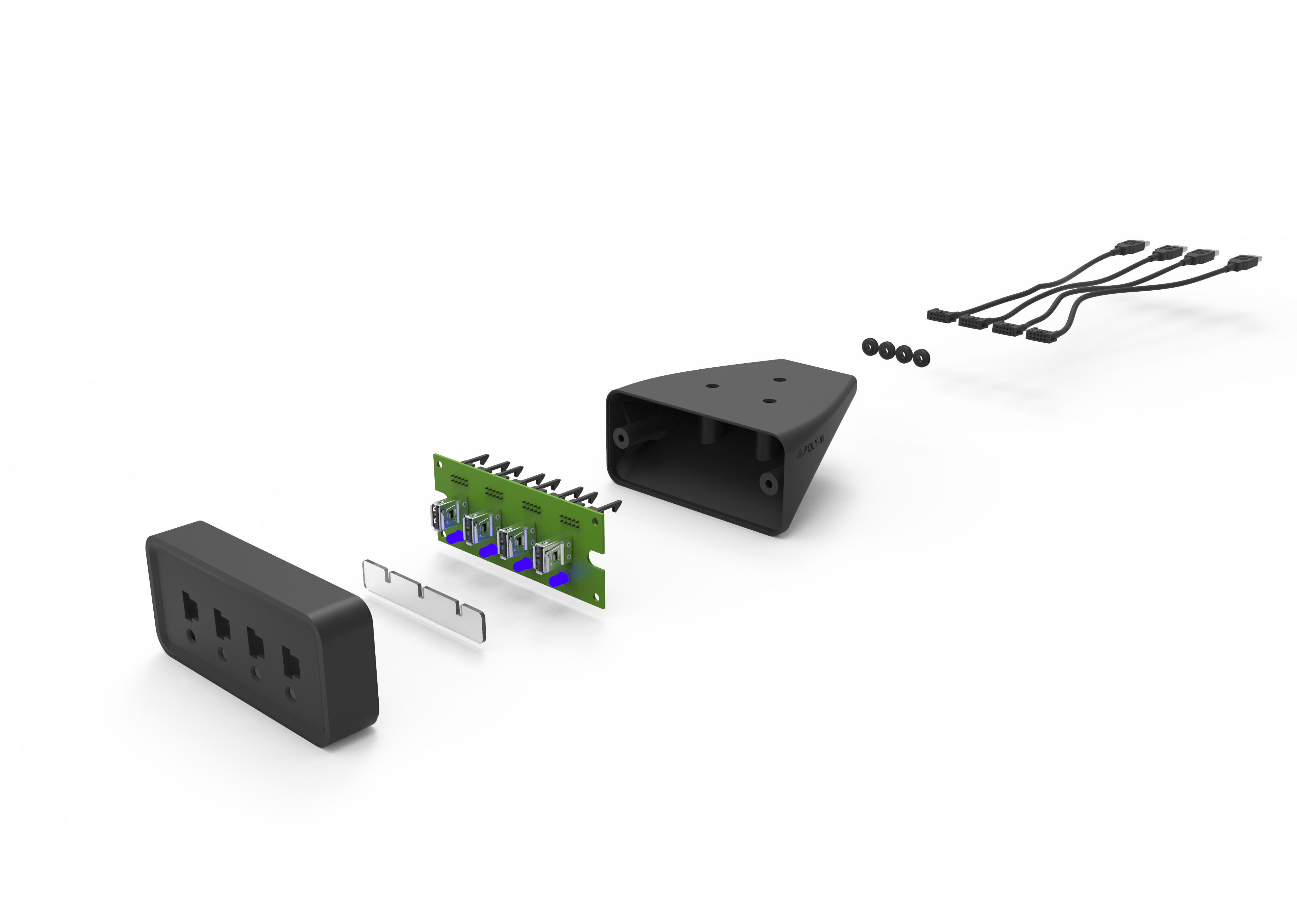 ntmkdesign - USB X Hub: Poly-M Employment