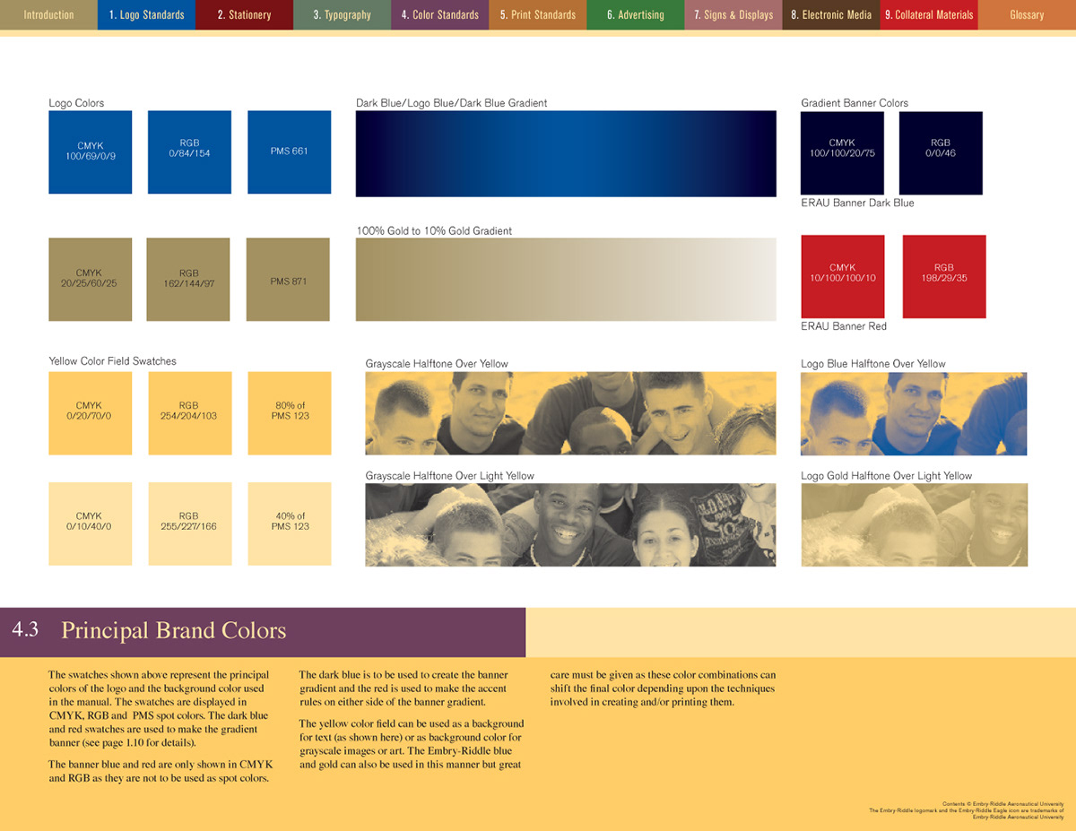 P51 Design Group - Embry-Riddle Brand Standards Manual