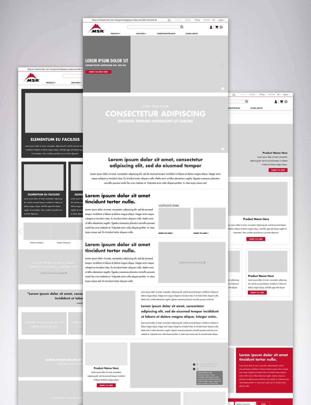 Nomi Coltrane - UI Style Guide & Grid System
