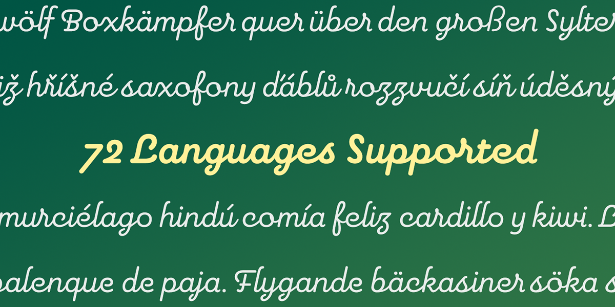 Jeremy Dooley - Pauline Script, Vintage Monoline Script.