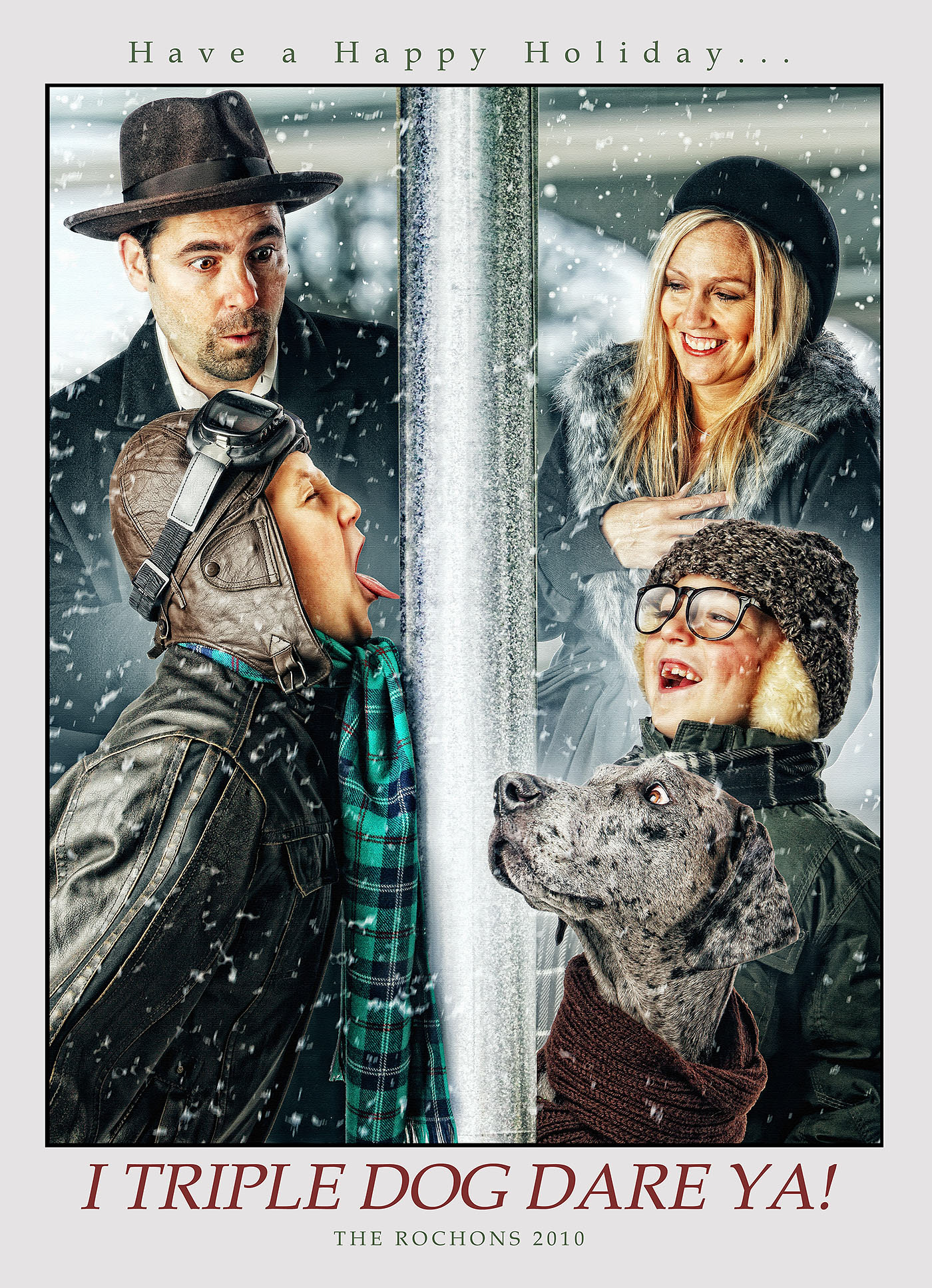 Marc Rochon - Christmas Cards Over the Years