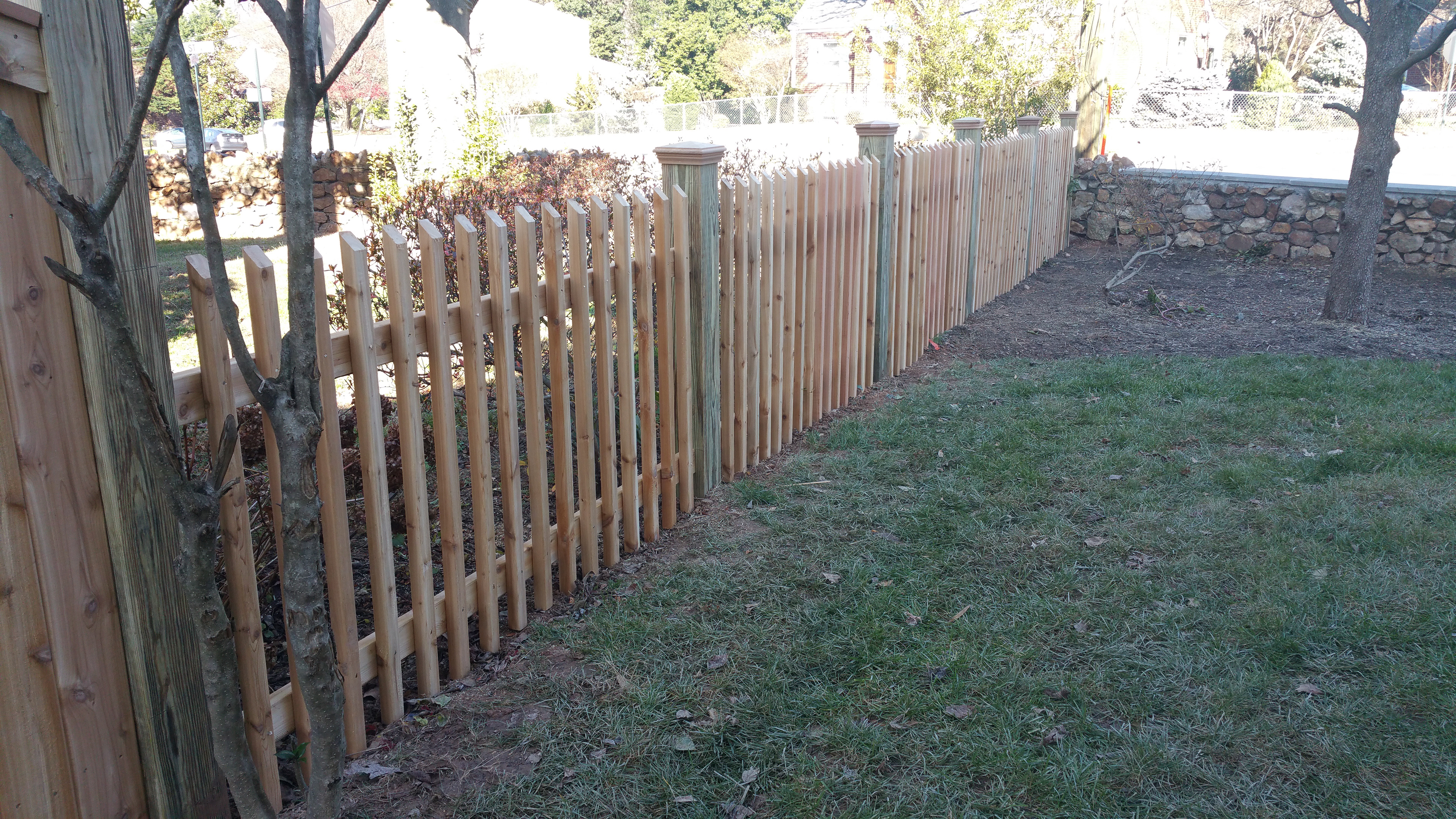 MetroGreen Fences, Decks, Porches & Remodeling - 4' Picket Fence