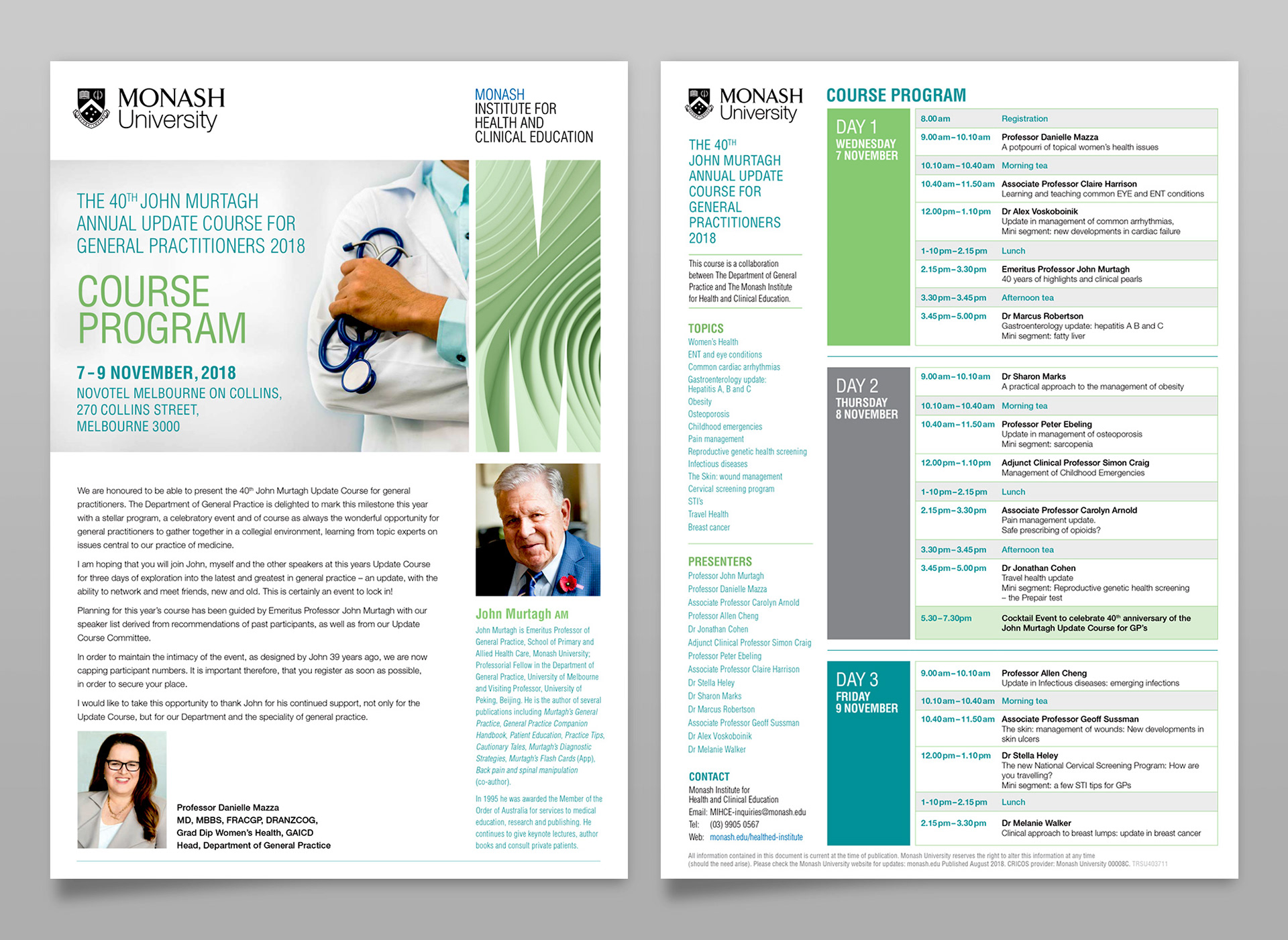 John Allen - Medical Conference Material