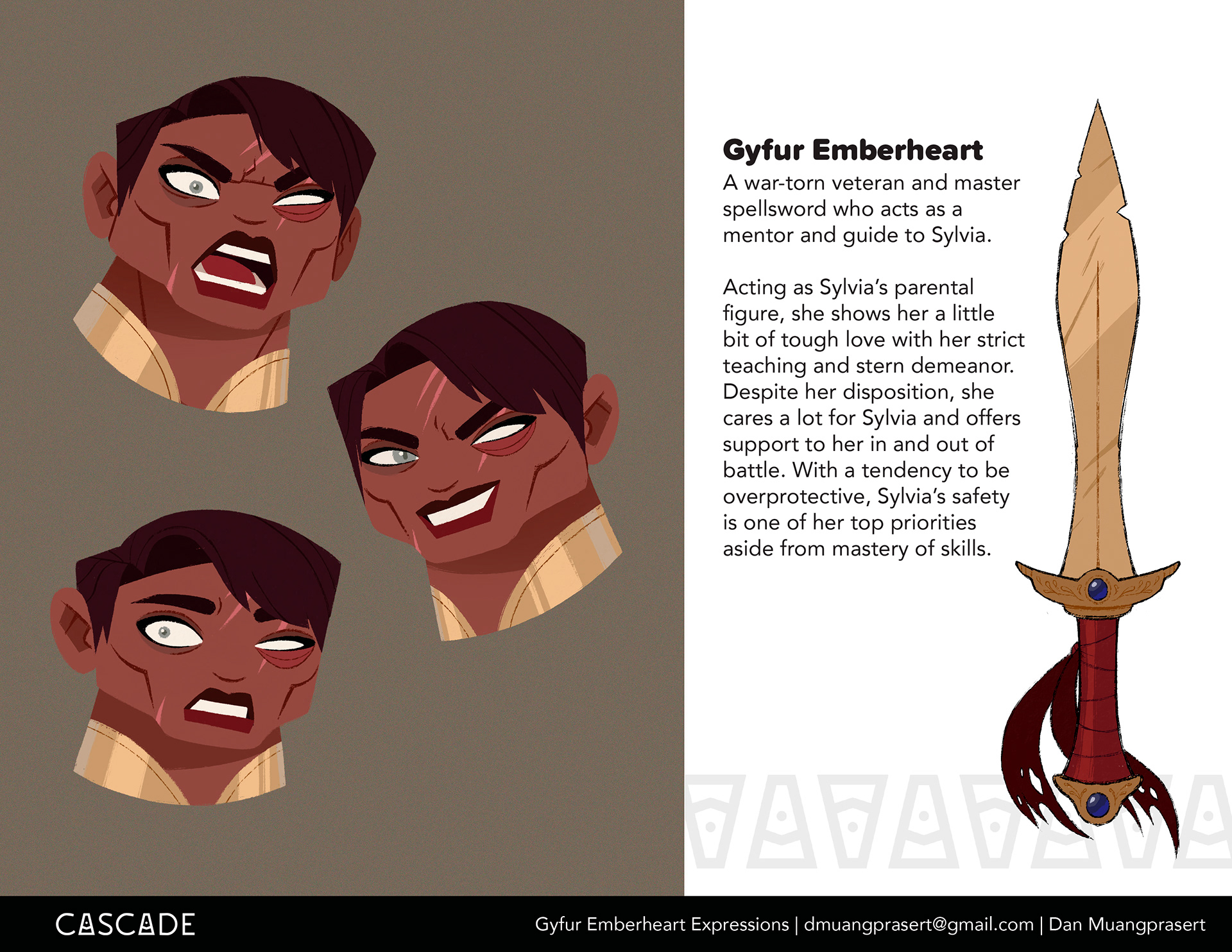 Dan Muangprasert - Character Design