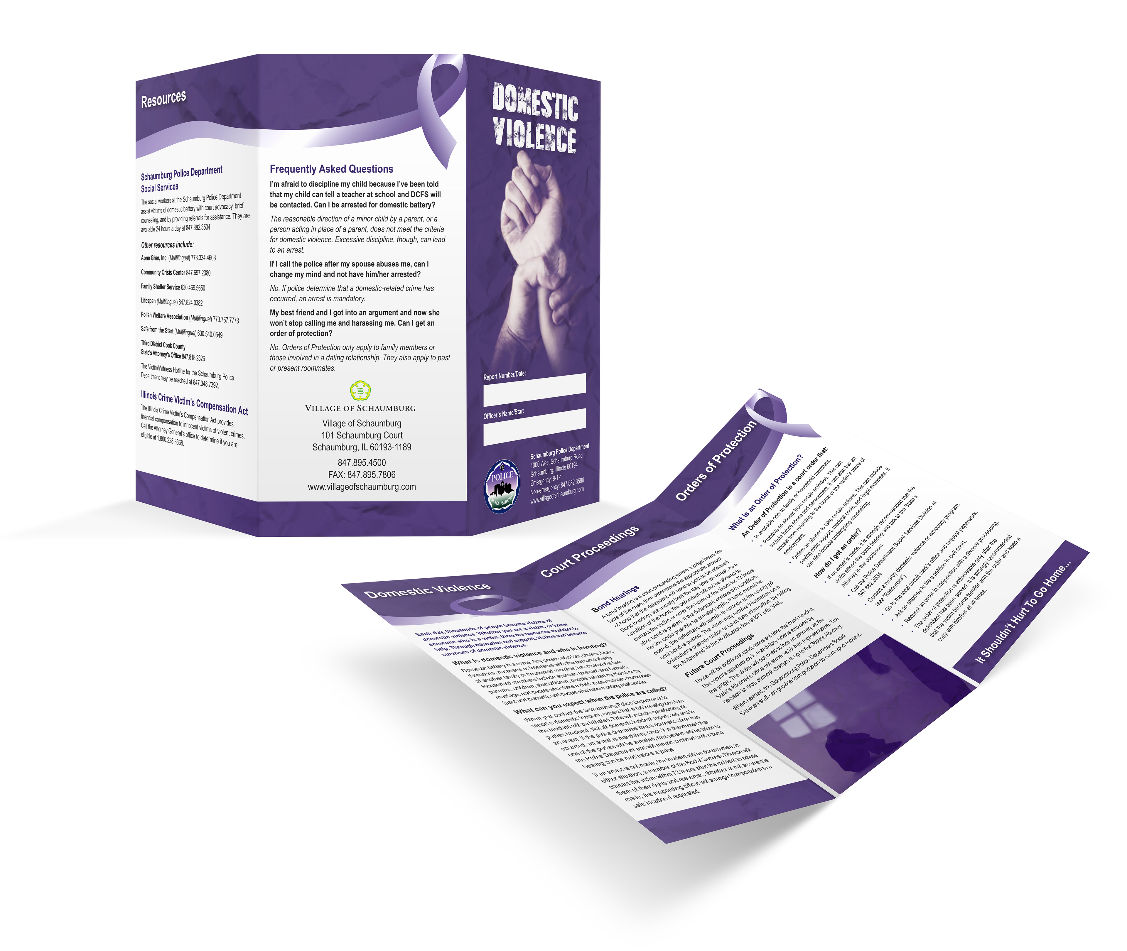 Angela Dygdon - Police Department Brochure Series