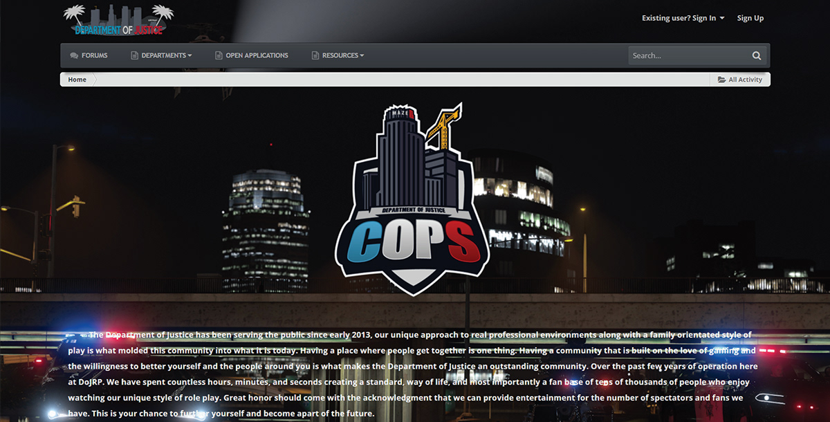 Graphics by Noah - Department of Justice RP