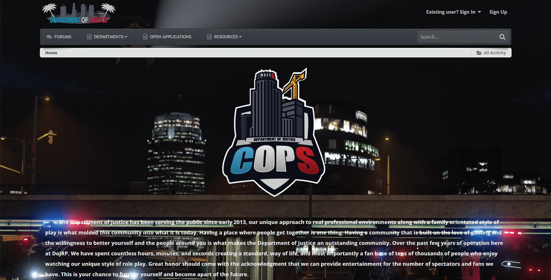 Graphics by Noah - Department of Justice RP