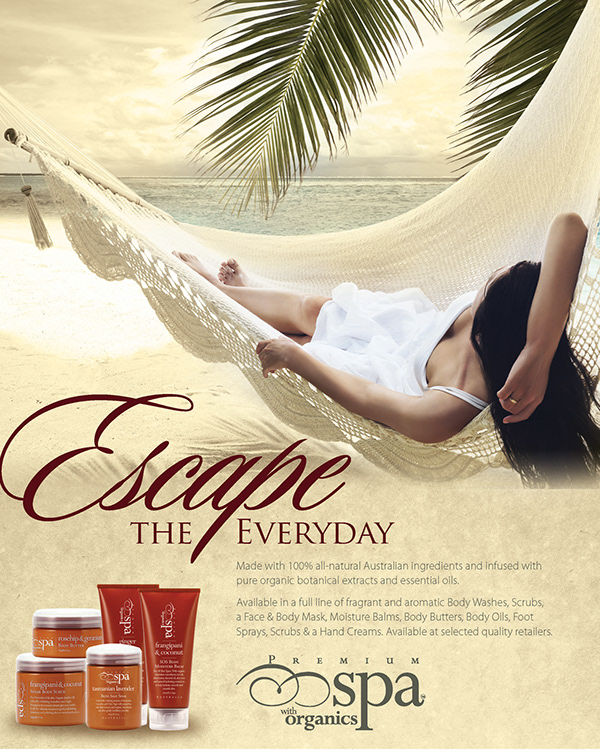 Heather Tchir - Premium Spa Products Retail Ad