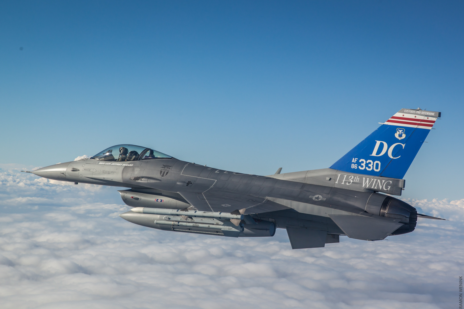 Ramon Wenink Aerial Photography - LOCKHEED MARTIN F-16C DC ANG Ramon Wenink Aerial Photography - LOCKHEED MARTIN F-16C DC ANG