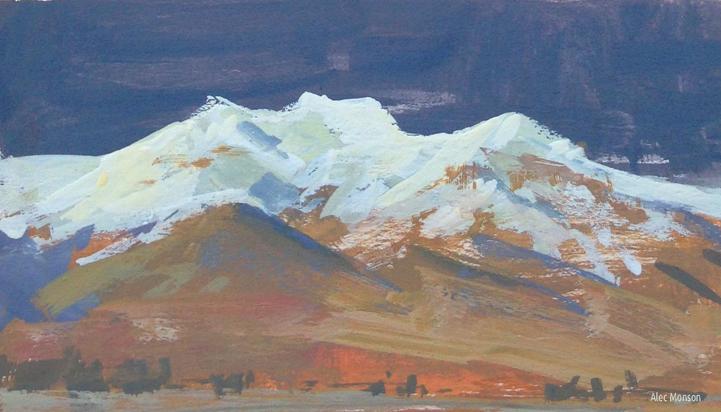 Alec Monson - Gouache Paintings