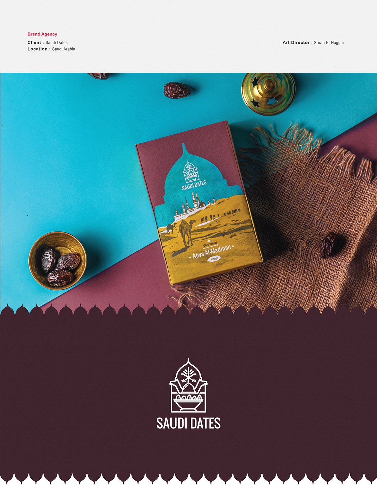 Brend Agency - SAUDI DATES - PACKAGING