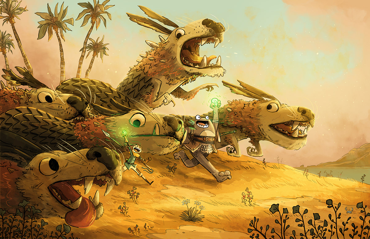 Tim Probert - Seaside Dragons