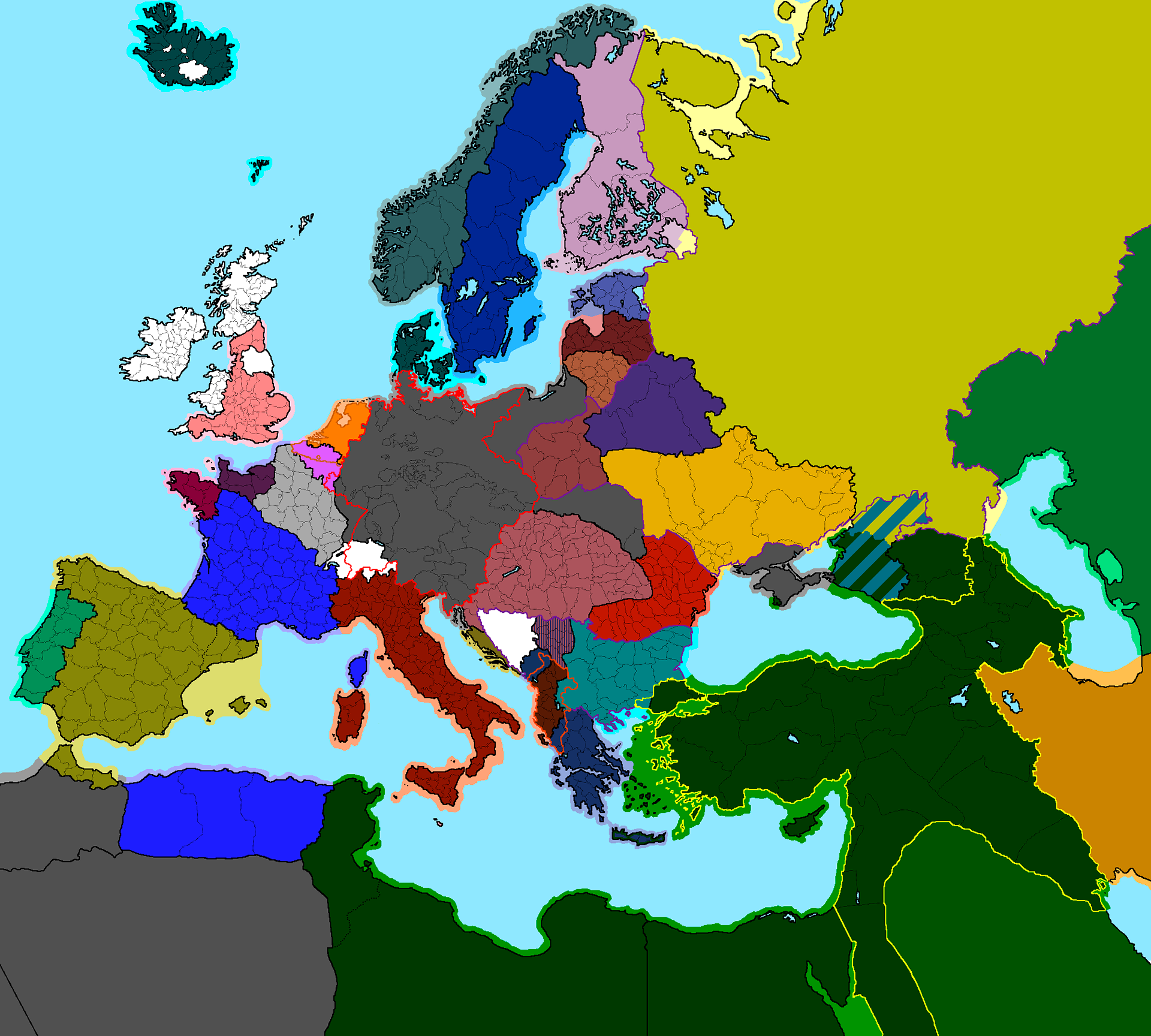 The Blank Atlas - Alternate History/Future